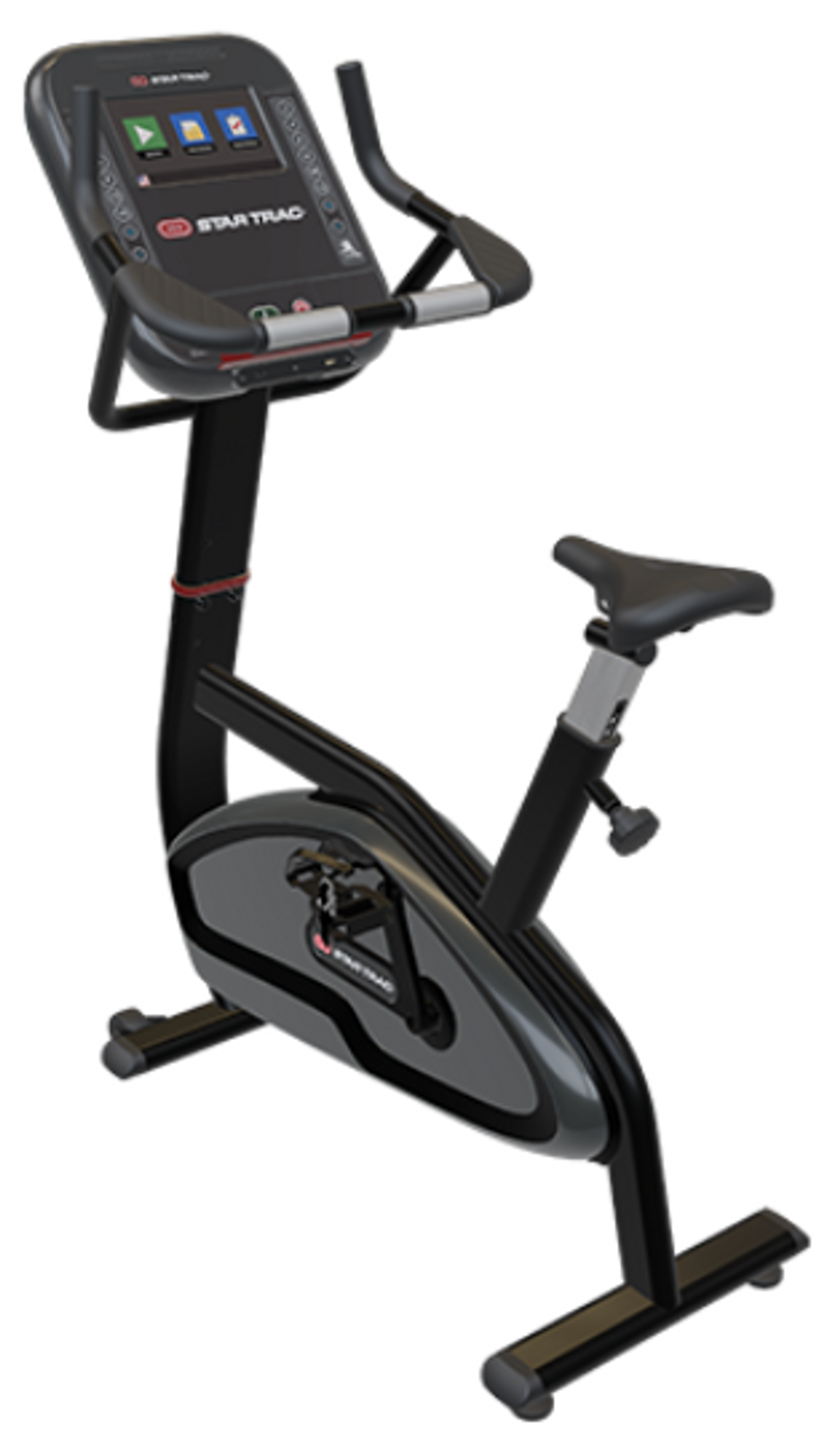 Star Trac 4UB 10" Touchscreen Upright Bike – Fitness Superstore