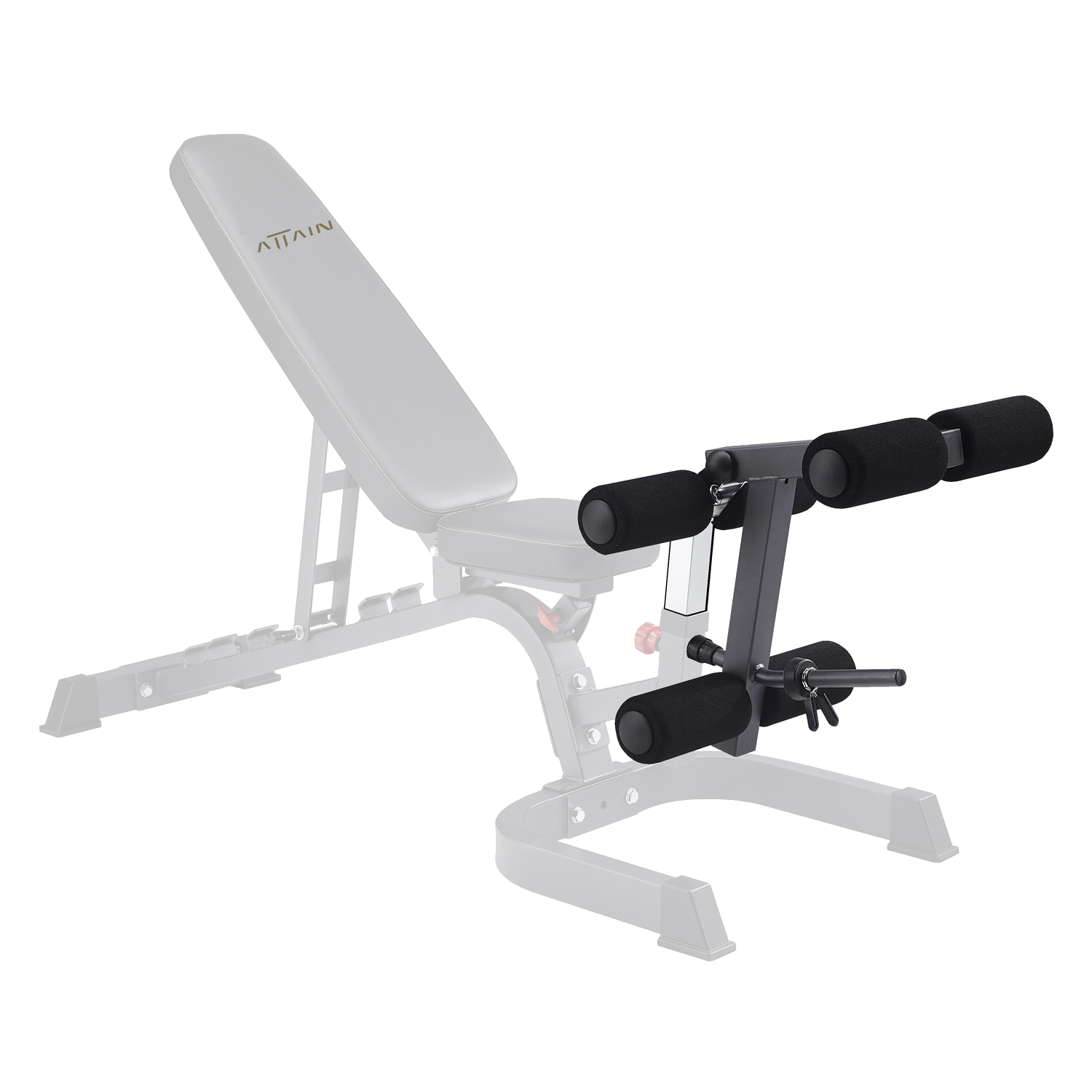 Attain Fitness H811 Leg Extension/Curl Attachment: Bench Add On ...